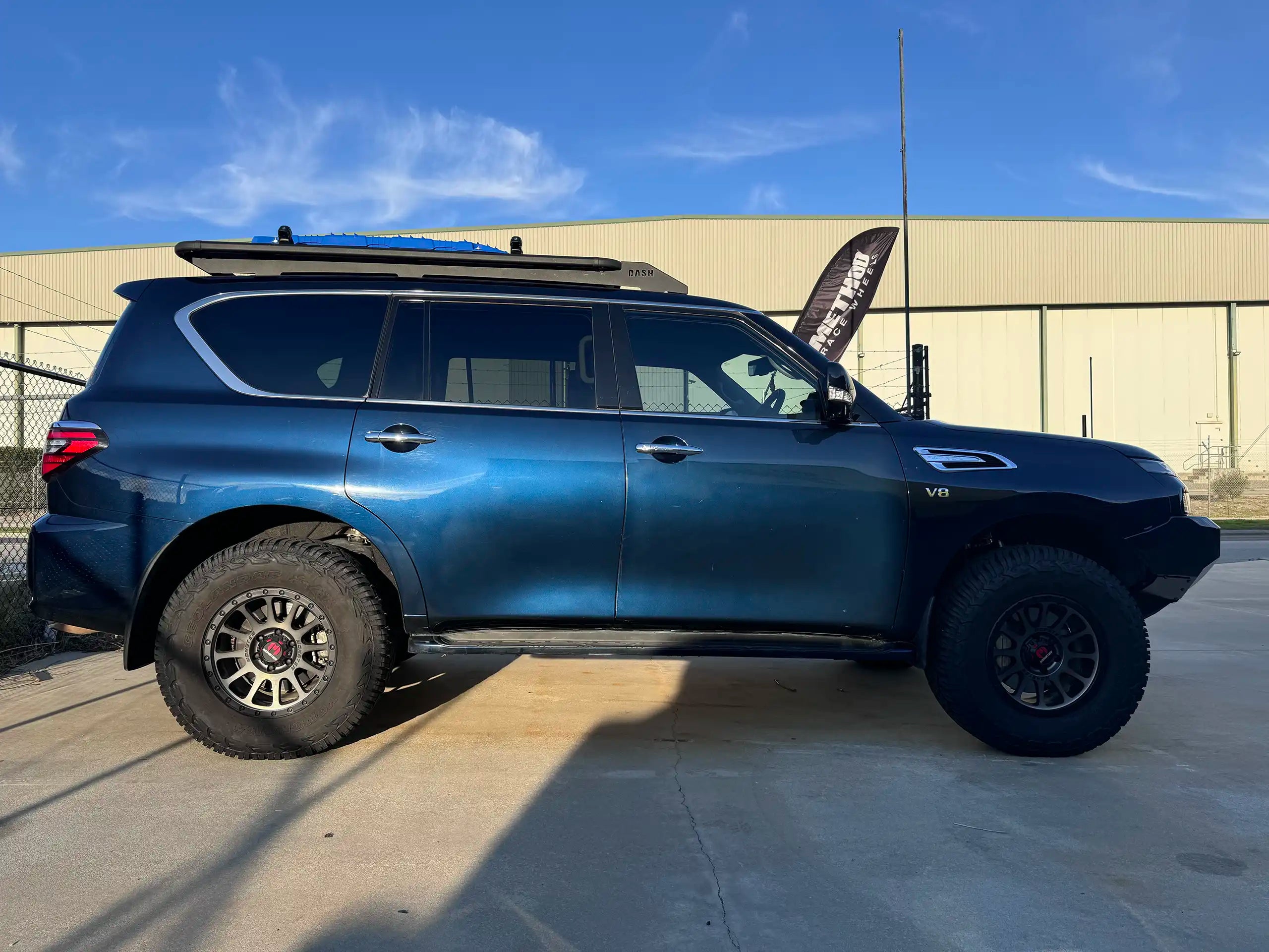 Nissan Patrol Y62 Hermosa Blue touring build | Enhanced Offroad 4WD